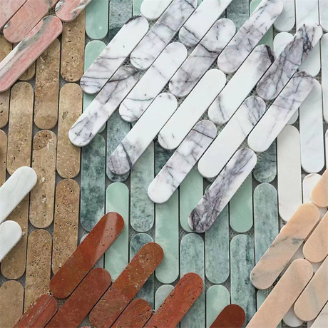 Capsule Stone Mosaic Tile from Leading Supplier - WIFi Ceramics