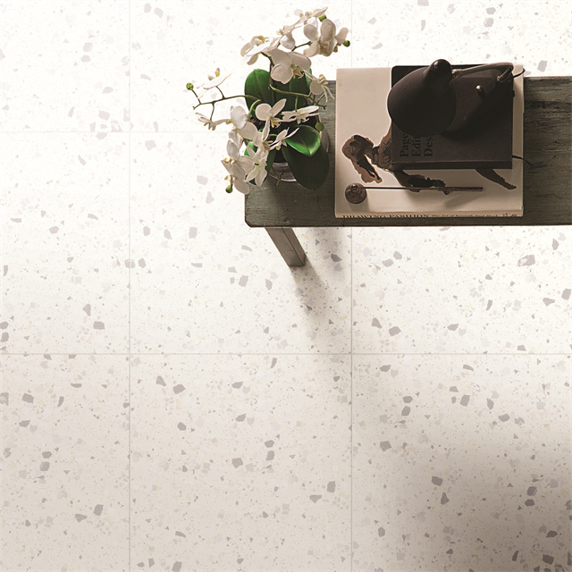 White Terrazzo Tile from Leading Supplier - WIFi Ceramics