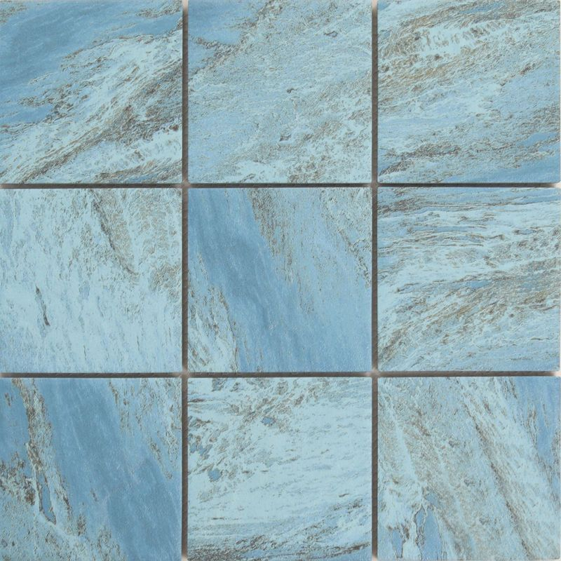 Glossy Blue Pool Mosaic Tile 97x97mm-Sky Blue - One-Stop Shop Tile ...