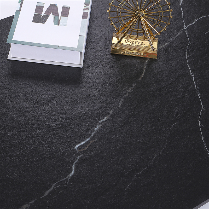 600x1200mm Black Marquina Floor Tiles - WIFi Ceramics